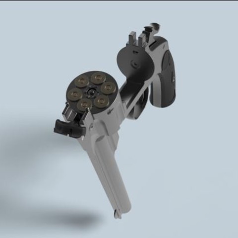 Download STL files Smith & Wesson Model 3 Single Action Revolver ・ Cults