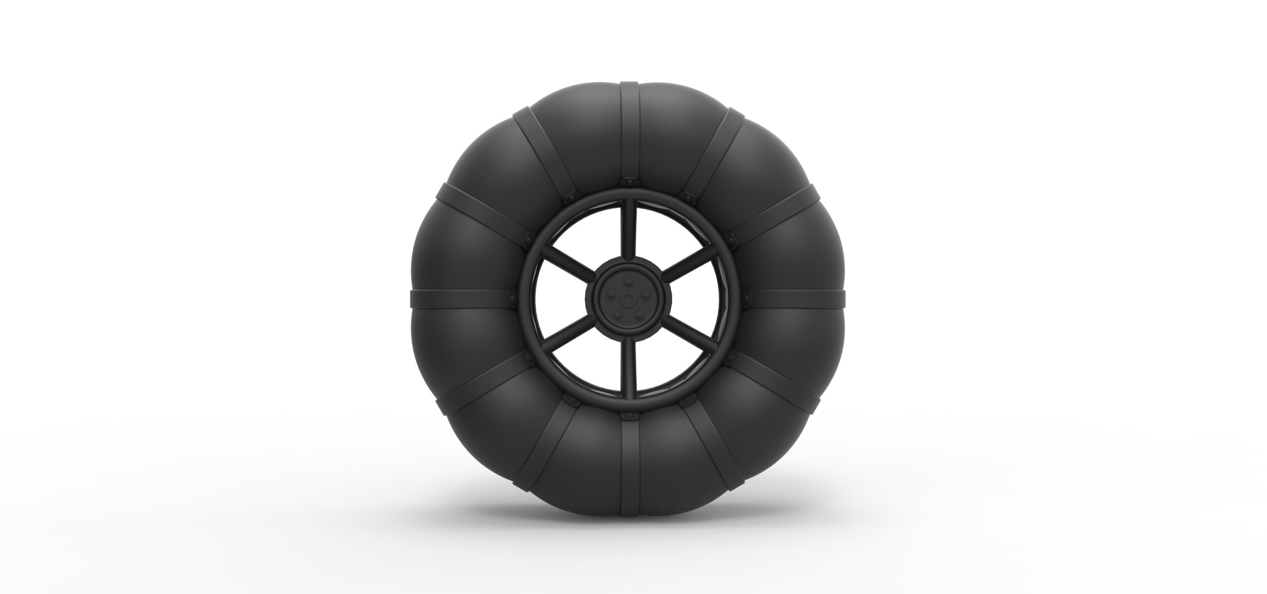 3D file Diecast Low-pressure wheel・3D printing design to download・Cults