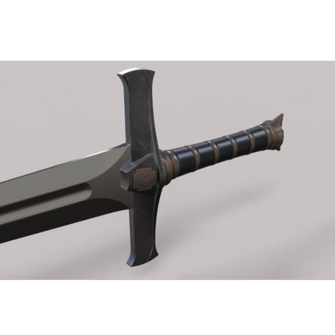 Download STL file Sword of Conan from movie Conan the Barbarian 2011 ...