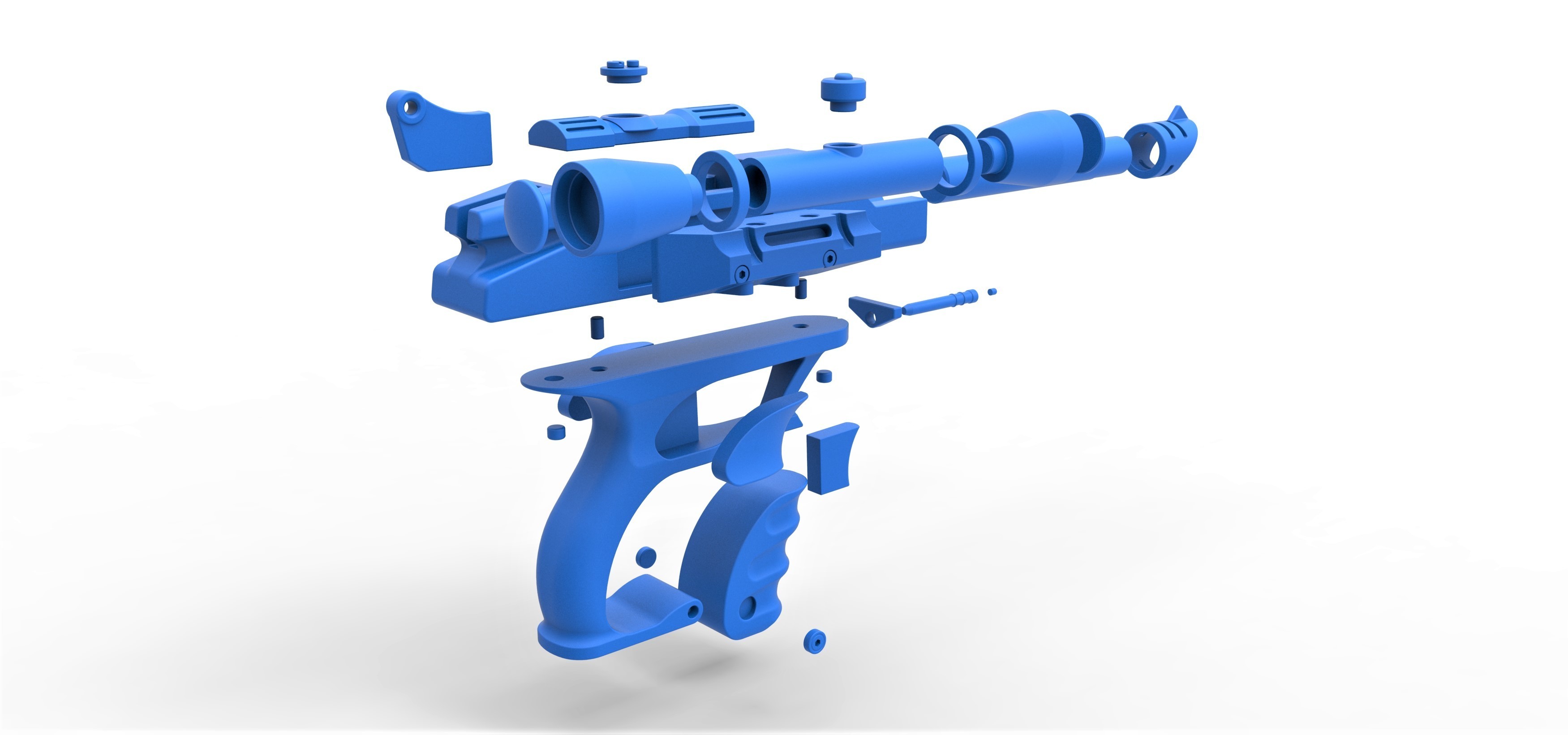 Archivo 3D Capitán Typho Blaster pistola S-5 de Star Wars El Ataque de ...
