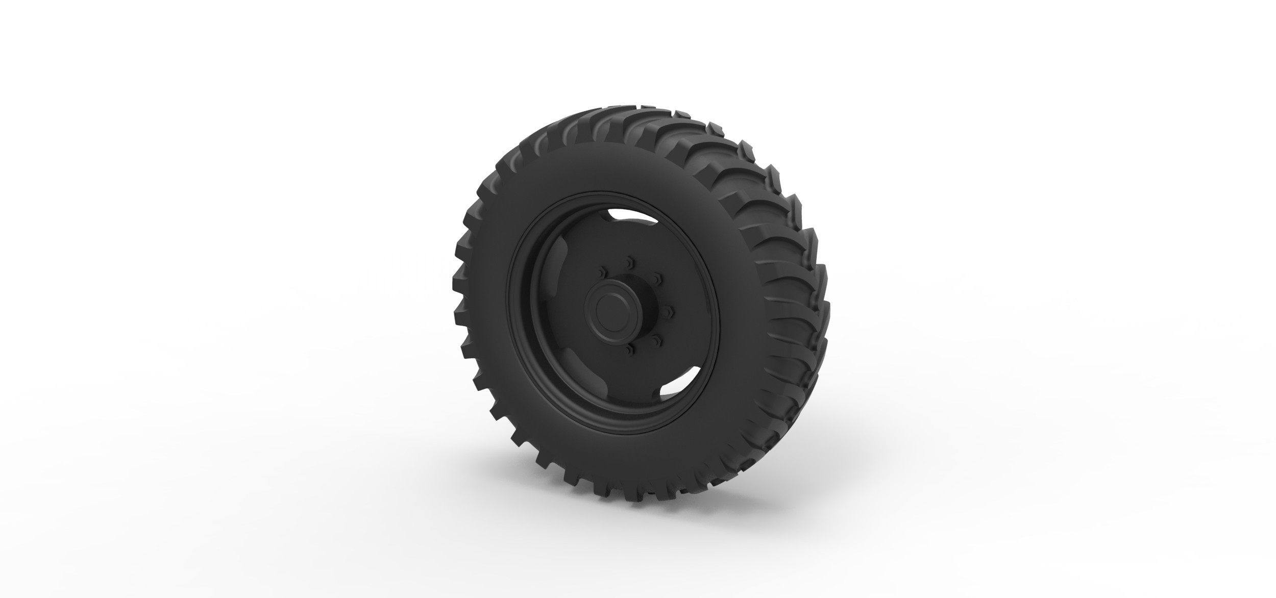 3D file Diecast Tractor wheel 🚜・3D printing model to download・Cults