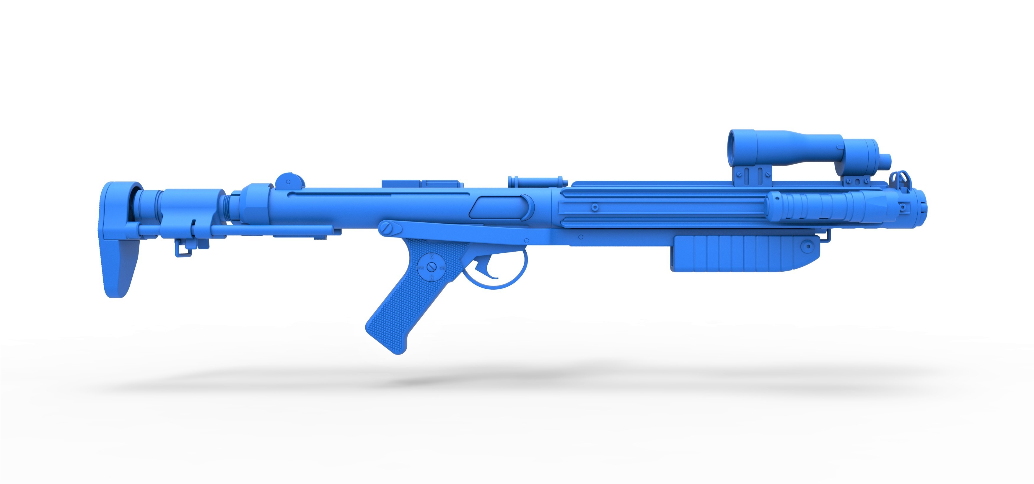 Archivo 3D Range trooper Blaster rifle E-10R de la película Solo Una ...