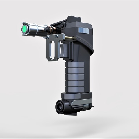 Download 3D printer model Tolian Soran Energy pistol from Star Trek ...