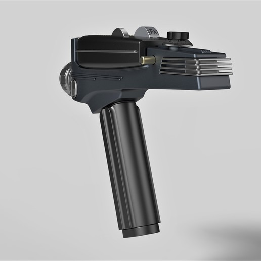 Download 3D printer designs Accurate replica of Phaser from Star Trek ...