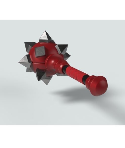3D file Mace of the Weathered Storm from Dota 2・3D printing template to ...