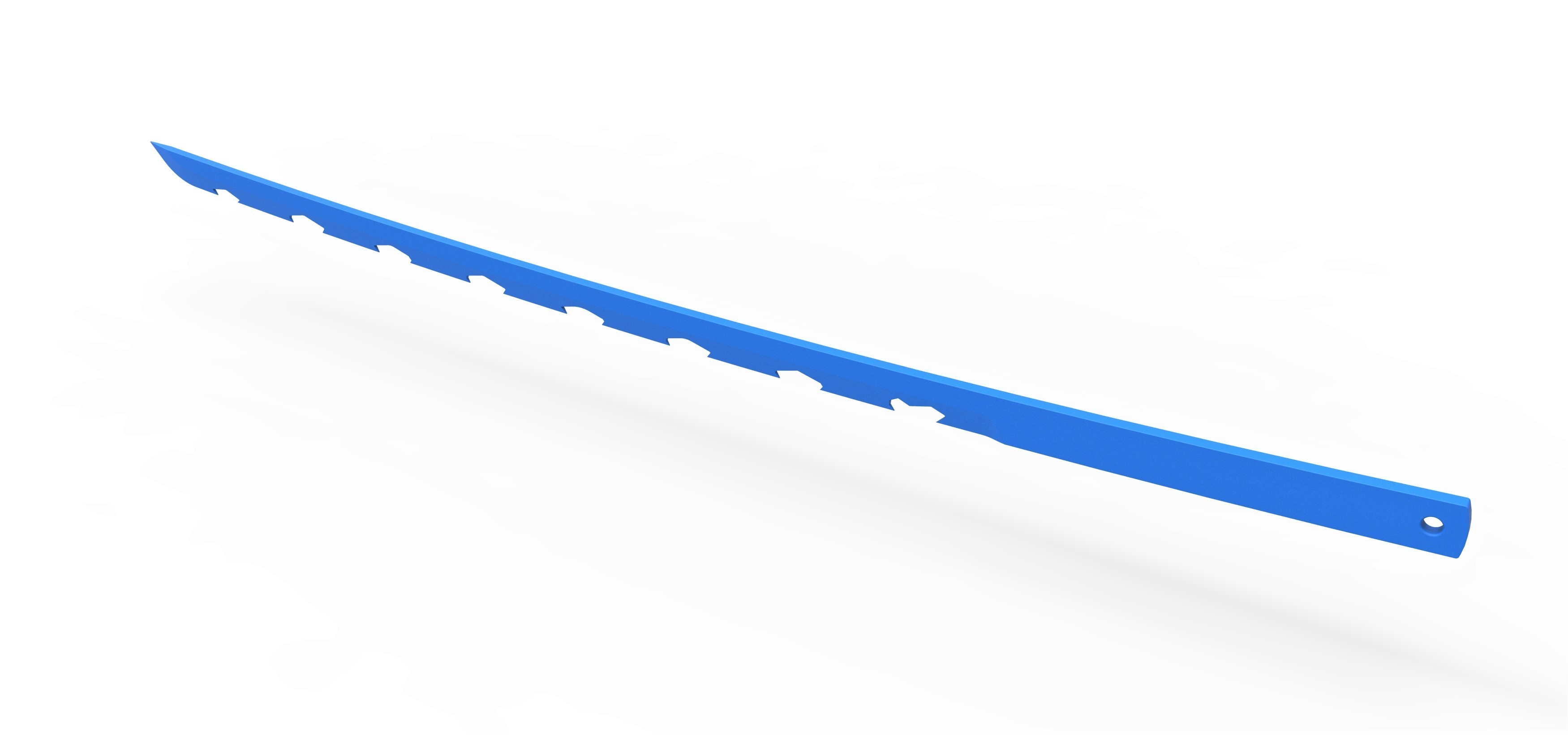 3D File Blade For The Sword Of Inosuke Hashibira Demon Slayer Model To 