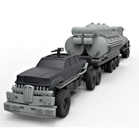 Download 3D printer model Diecast model People eater fuel truck from ...