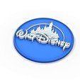 Download 3D printer designs 3D printable Walt Disney logo ・ Cults