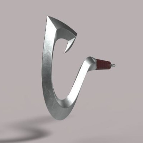 Download STL file Pudge Flesh hook from game Dota 2 • 3D printing ...