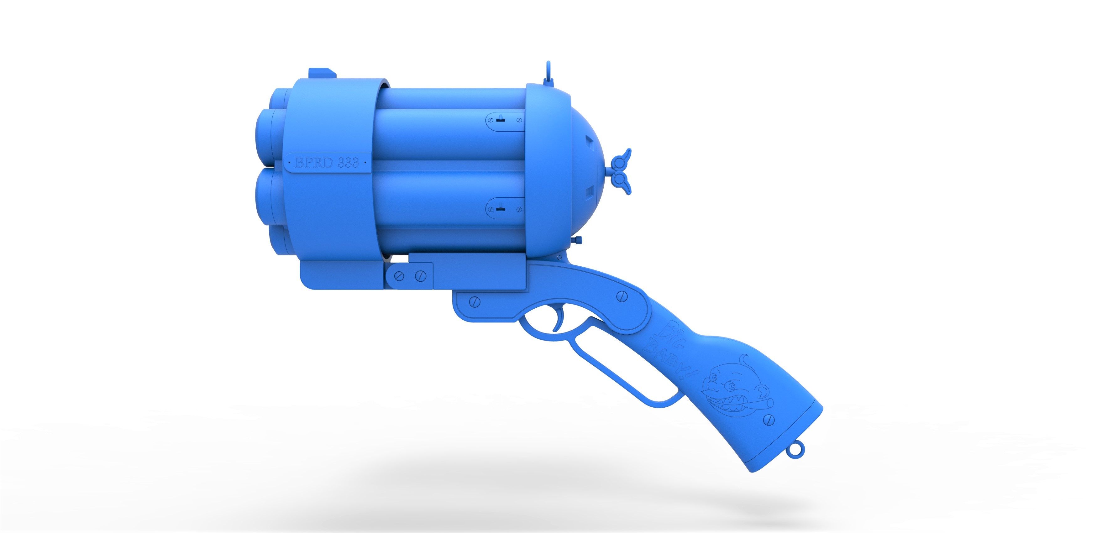 Archivo 3D Big Baby Revolver de la película Hellboy 2 The Golden Army ...