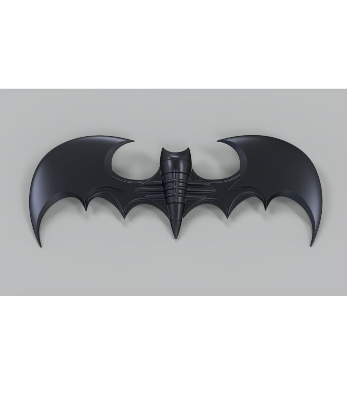 3D file Folding Batarang from movie Batman Forever・3D printer model to ...