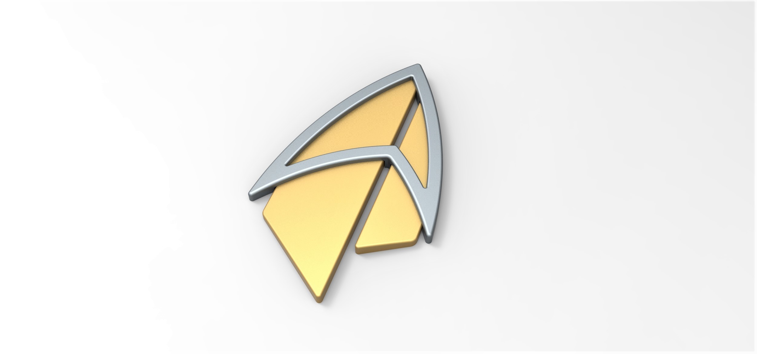 3D file Badge from Star Trek Picard 📛・3D print design to download・Cults