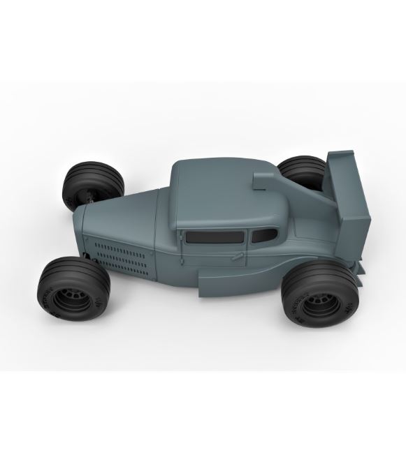 3D file Diecast model Hot rod Formula One Scale 1:24 🥵・3D printer model ...