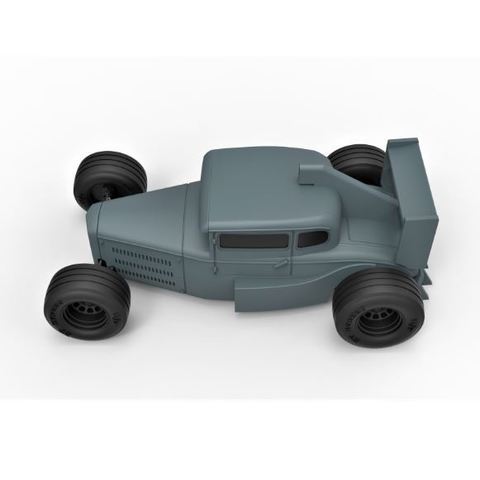 Download 3D printer templates Diecast model Hot rod Formula One Scale 1 ...