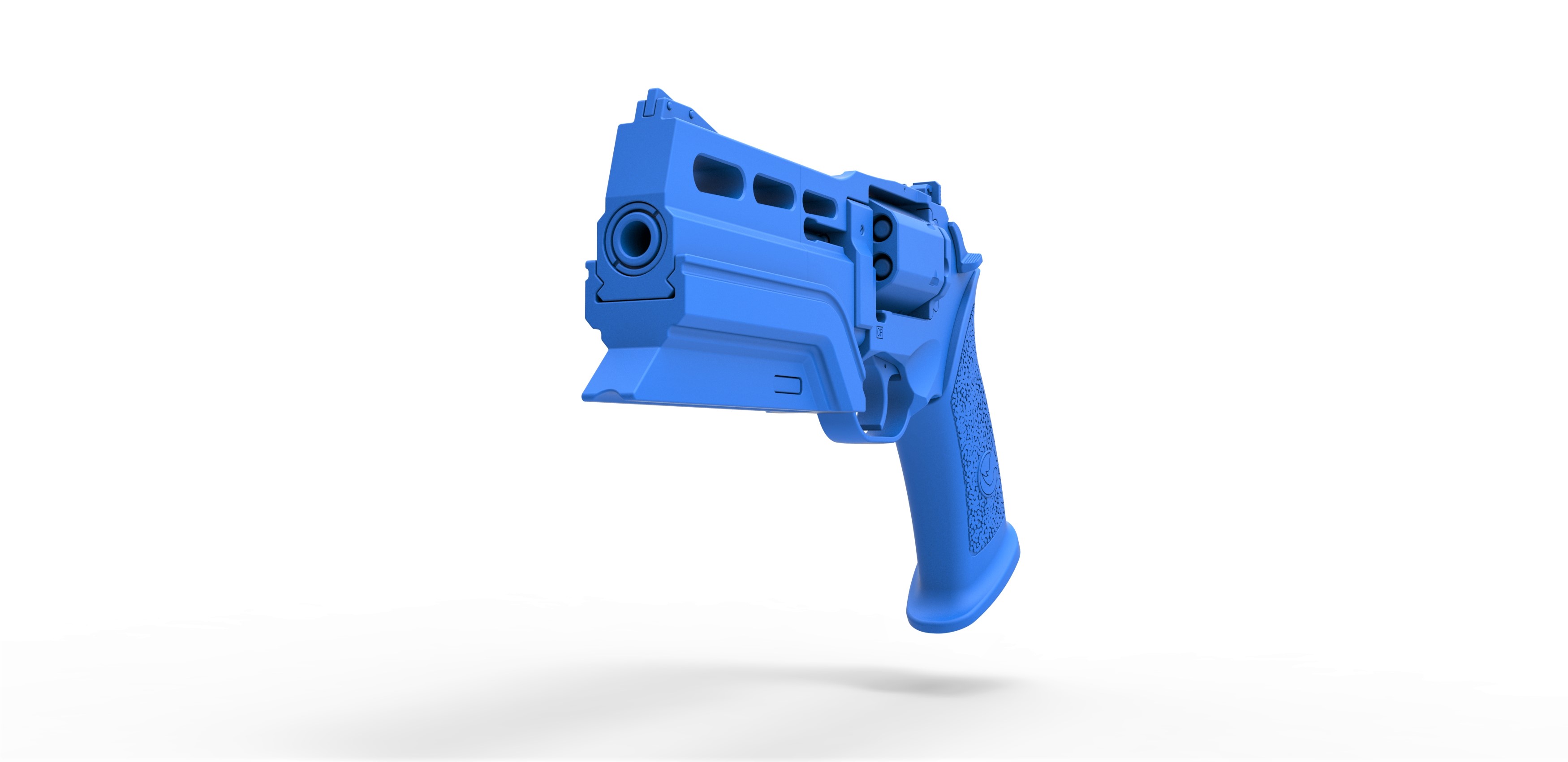 Fichier 3D Revolver du film Total Recall 2012・Plan imprimable en 3D à ...