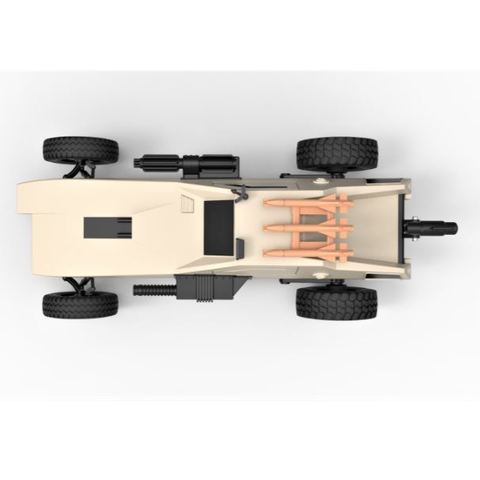 Download 3D model Diecast model Dune buggy from movie Megaforce 1982 ...