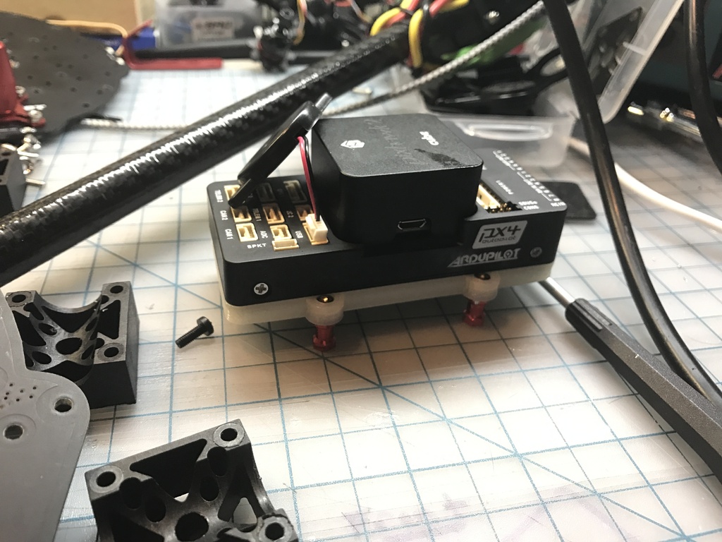 Free 3D file Pixhawk 2.1 Cube 45mm Mount Adapter Plate・3D printing ...