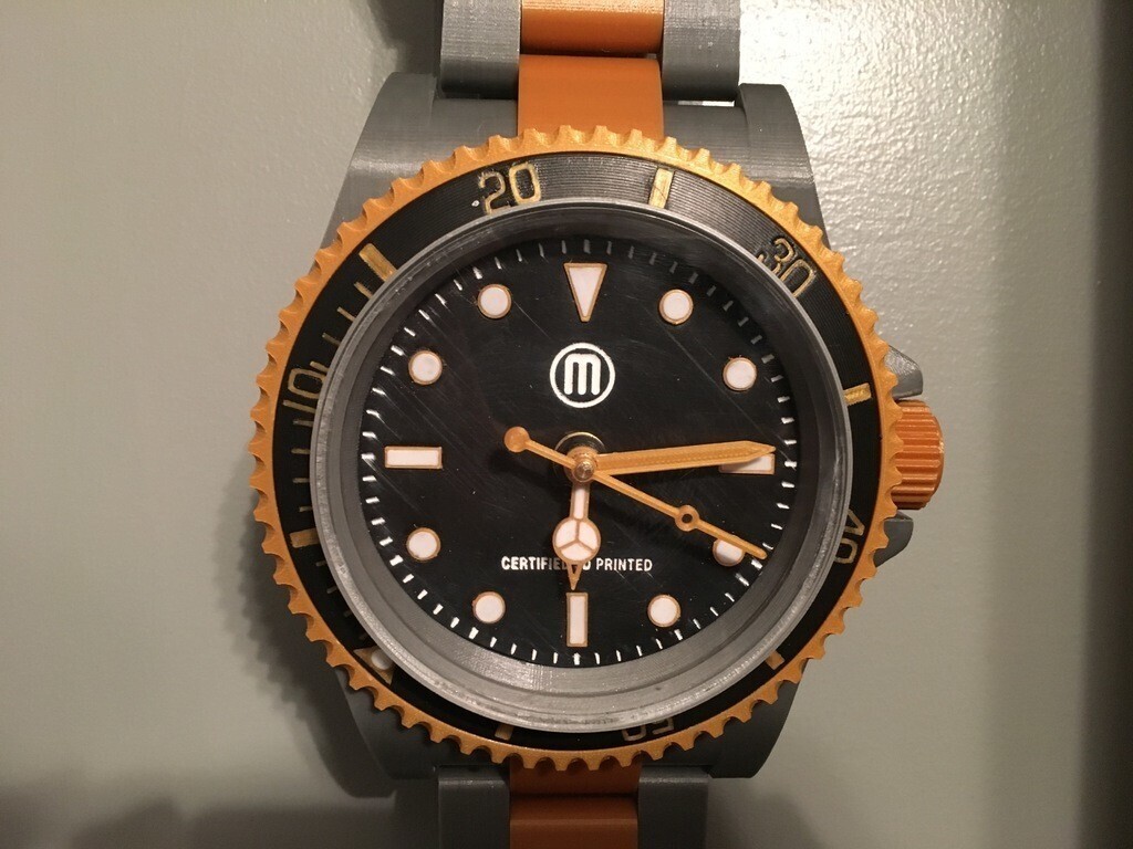 Free STL file Bezel Extension for Large Scale Divers Watch・3D printer ...