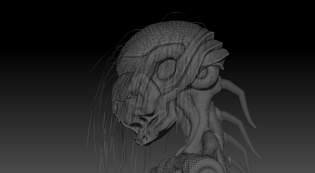 Free 3D file Alien bust・3D print object to download・Cults