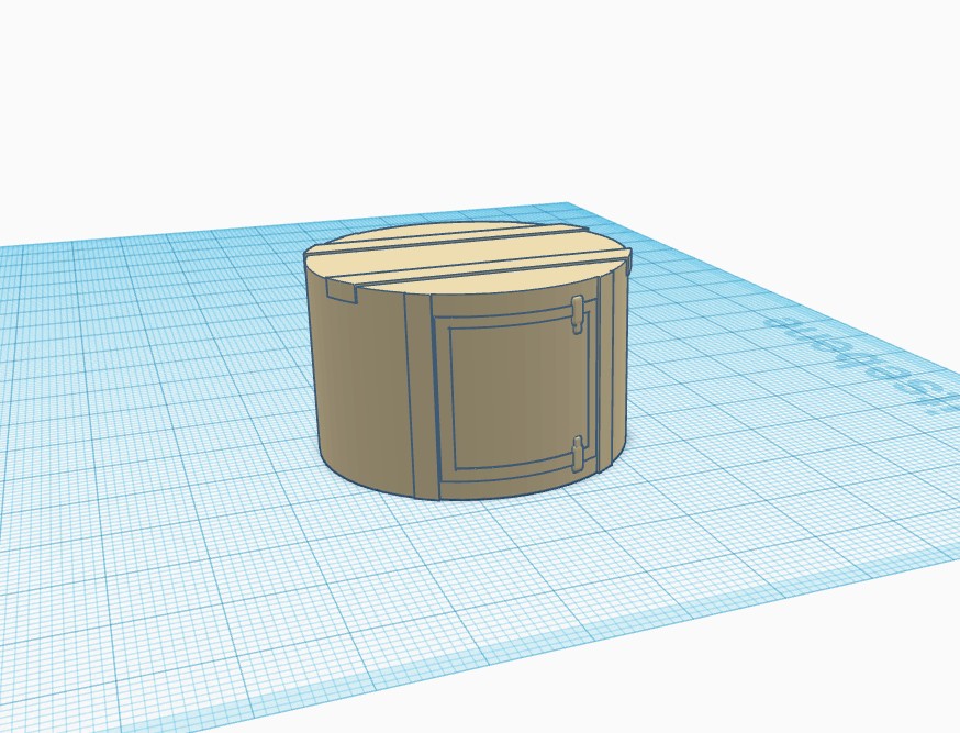 Free STL file Star Wars - Solo The Movie - round crate as seen on ...