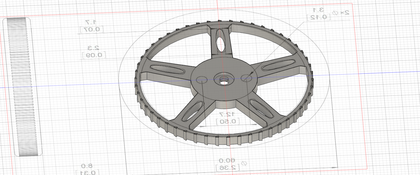 Free STL file SERVO WHEEL・3D printing template to download・Cults