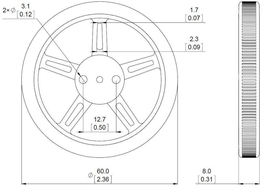 Free STL file SERVO WHEEL・3D printing template to download・Cults