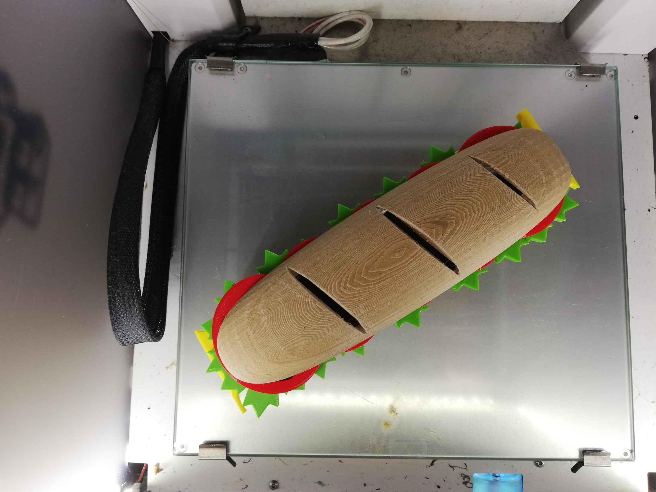 Free STL file Sandwich 🥪・3D printer design to download・Cults