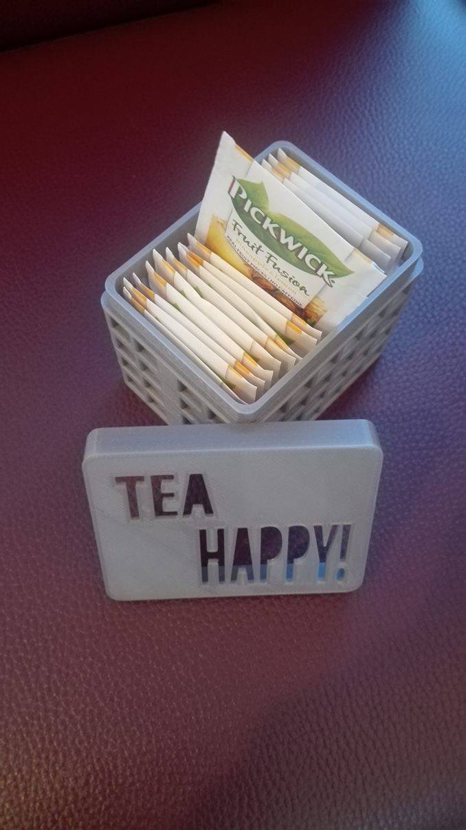 Free STL file Tea Box・3D printer model to download・Cults
