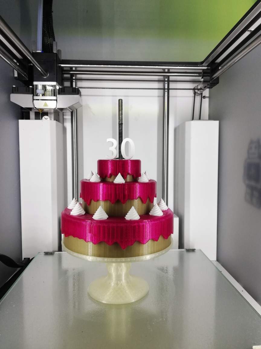 Free STL file Birthday cake 🎂・3D printable design to download・Cults