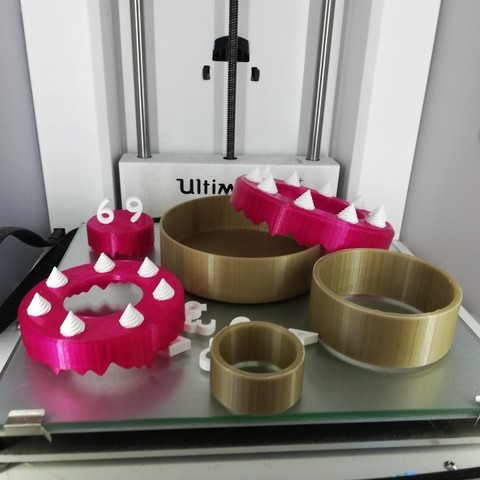 Download 3D printing designs Birthday cake ・ Cults