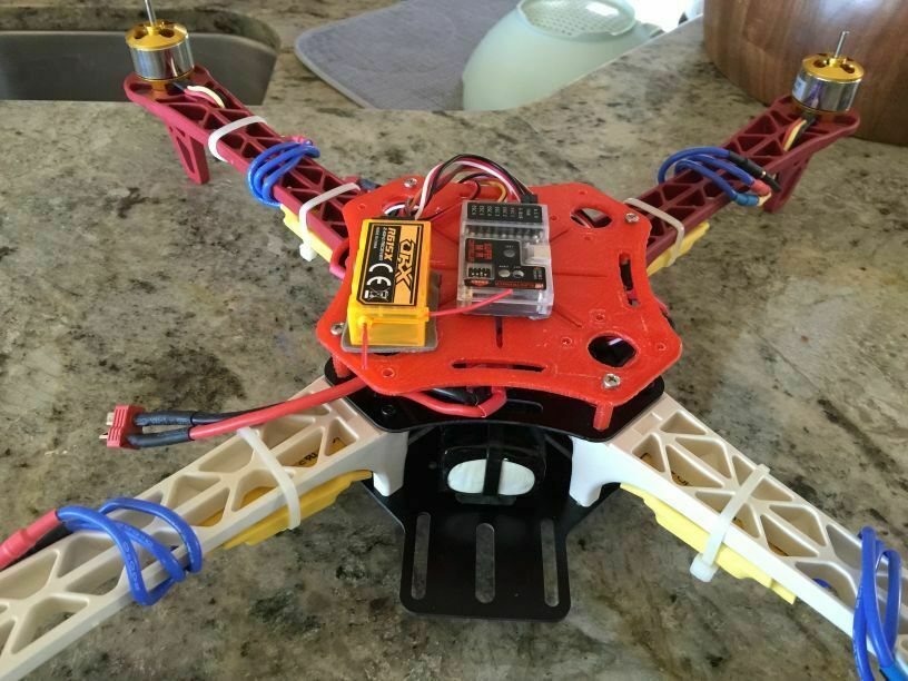 Free 3D file 3rd level and spacers for HPHELI F450 Quad DIY Starter Kit ...