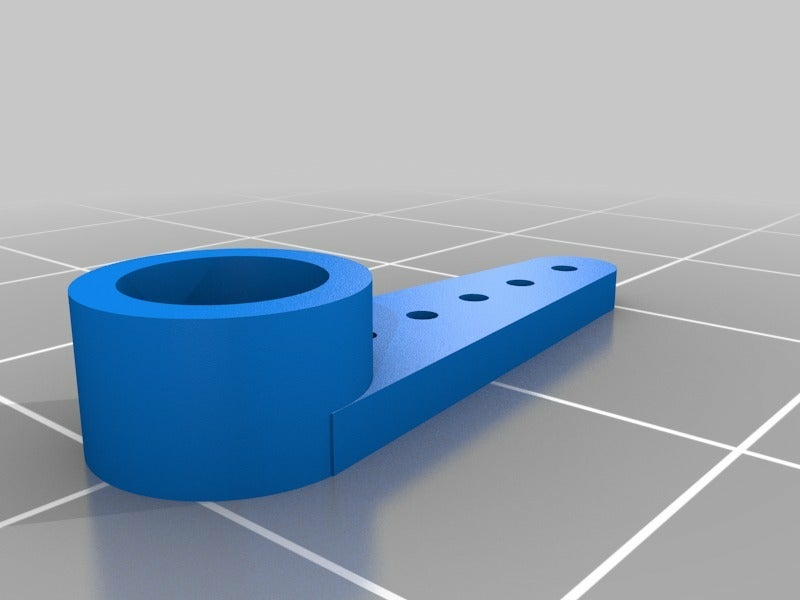 Free STL file Standard Tower Pro 9g Servo Arm・Template to download and ...