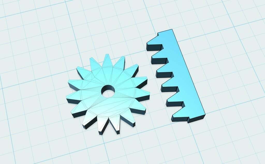 Free STL file Lifting Mechanism Gear Set・3D printing model to download ...