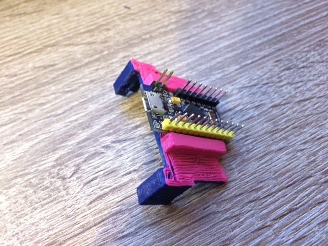 Télécharger fichier STL gratuit Combo double servo avec support Arduino ...