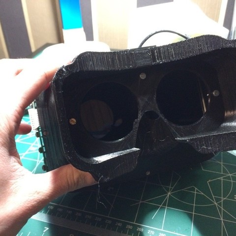 Download free STL file Oculus Rift DK1 Rework • 3D printing model ・ Cults