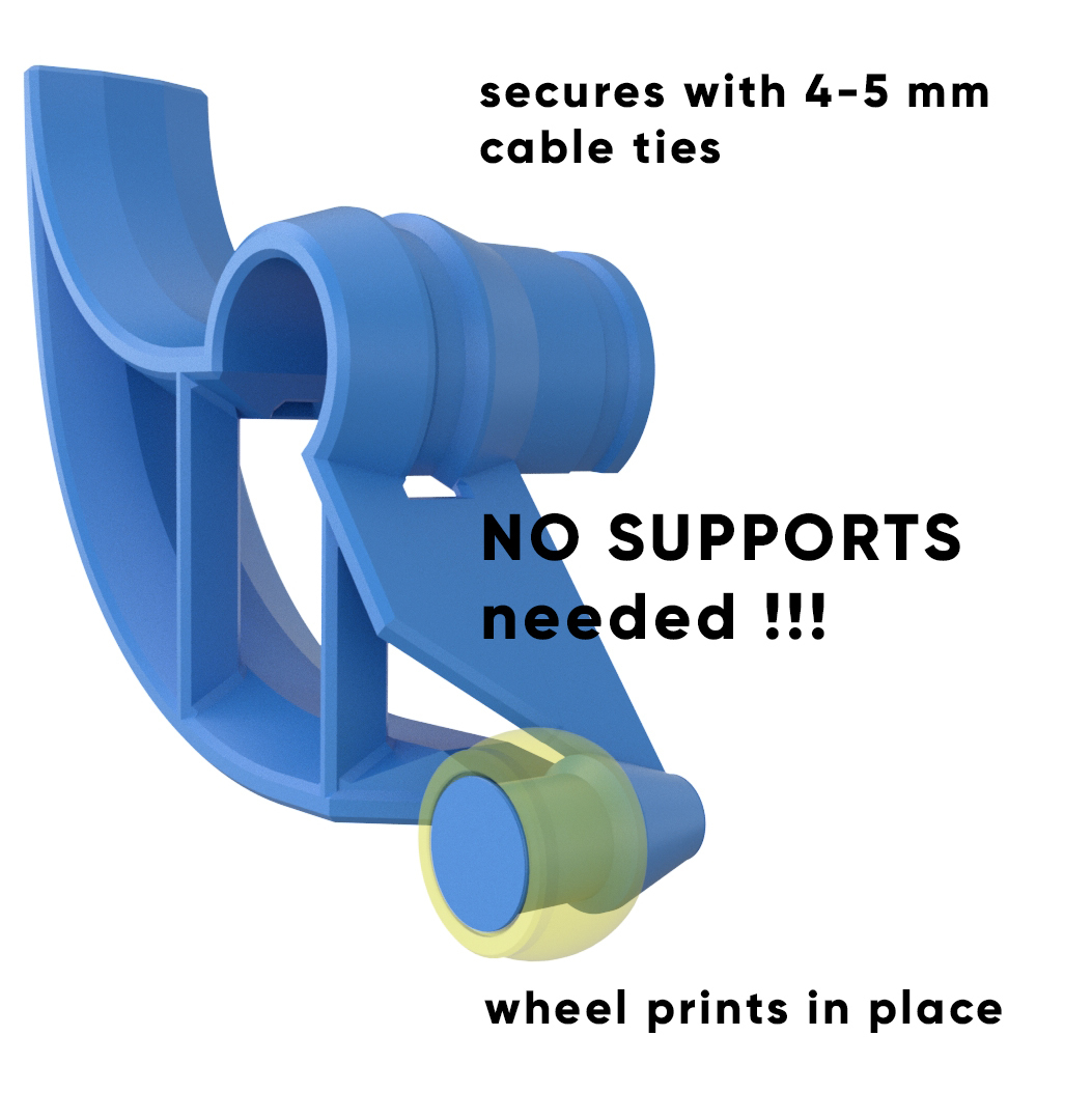 Free STL file touchless elbow handle (ANY HANDLE)・Object to download ...