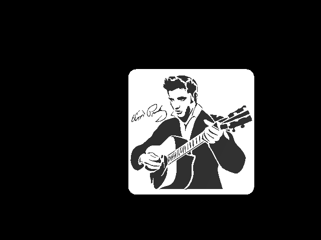 STL file Light portrait of Elvis Presley・3D printable model to download ...