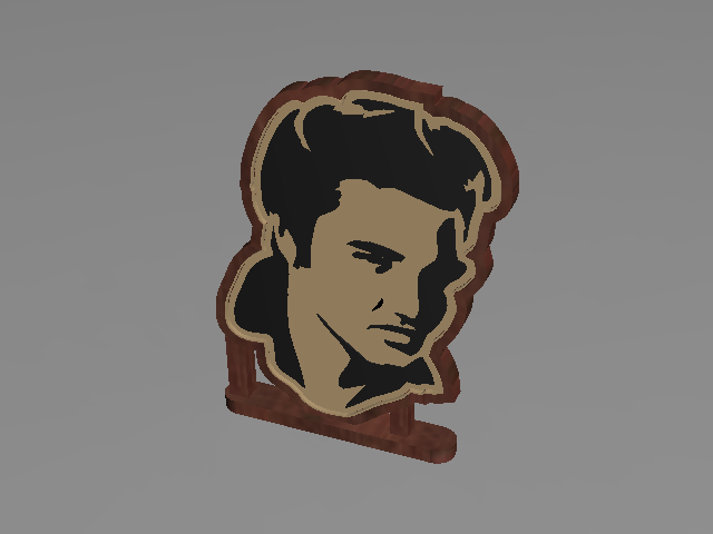 Free STL file Elvis lamp・3D printing model to download・Cults