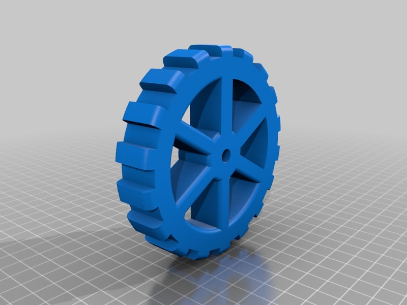Free 3D file ALL TERRAIN WHEEL CHAIN TRACK・3D printable design to ...