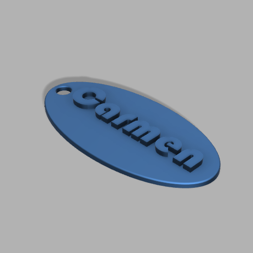 Free STL file Simple Keychain Customizable・3D print model to download・Cults