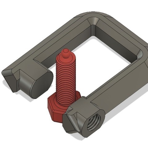 Download free 3D printer files Customizable G-Clamp with Stress Model ...