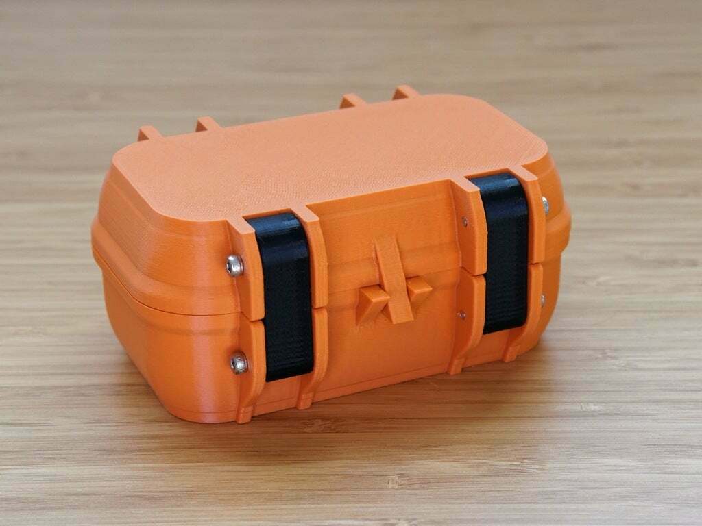 Free STL file zx82net Ultimate Parametric Rugged Box - Snap Closure 📦 ...