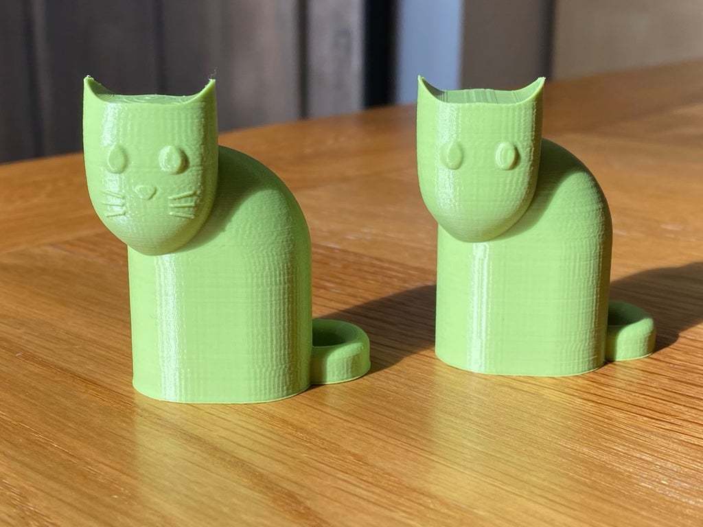 Download free STL file Simple Cat • 3D print template ・ Cults