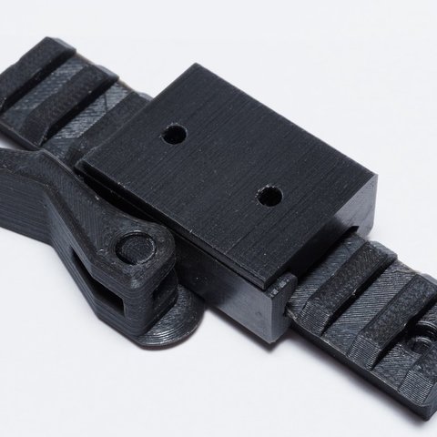Download free 3D print files Quick release Picatinny Rail Mount ・ Cults