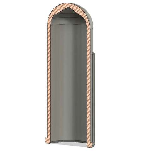 Download free STL file Customizable Waterproof Pill Box • 3D print ...