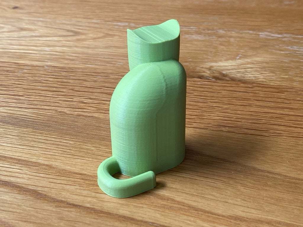 Download free STL file Simple Cat • 3D print template ・ Cults