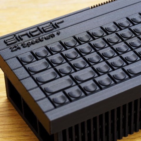 Download free 3D printing designs Raspberry Pi 3 B+ Retro ZX Spectrum+ ...