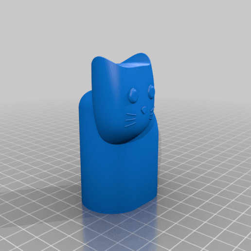 Download free STL file Simple Cat • 3D print template ・ Cults