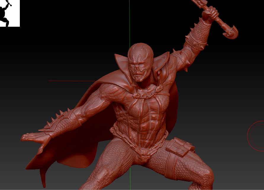STL file SPAWN・3D printing model to download・Cults