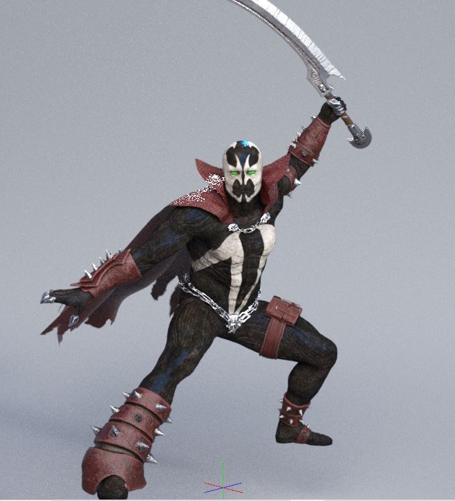 STL file SPAWN・3D printing model to download・Cults